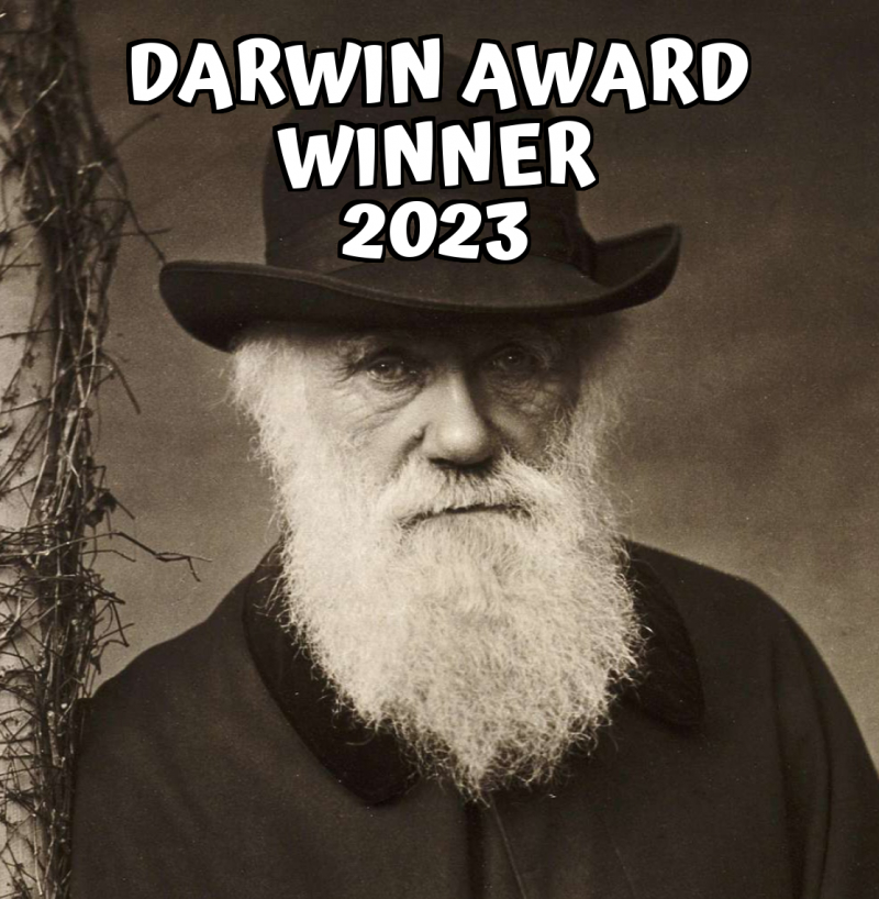 Darwin award winner 2023 Meme Generator