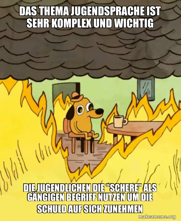 Das Thema Jugendsprache ist sehr Komplex und Wichtig Die Jugendlichen ...