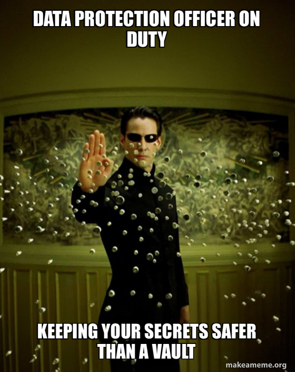 Data protection officer on duty Keeping your secrets safer than a vault ...