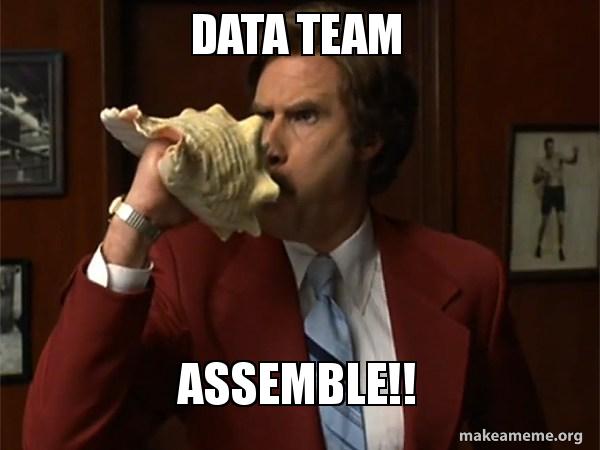 DATA TEAM ASSEMBLE!! Meme Generator