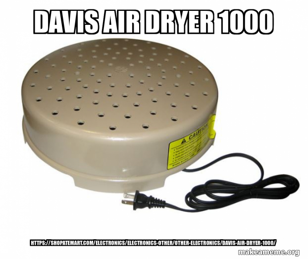 Davis Air Dryer 1000 https://shopatemart.com/electronics/electronics ...