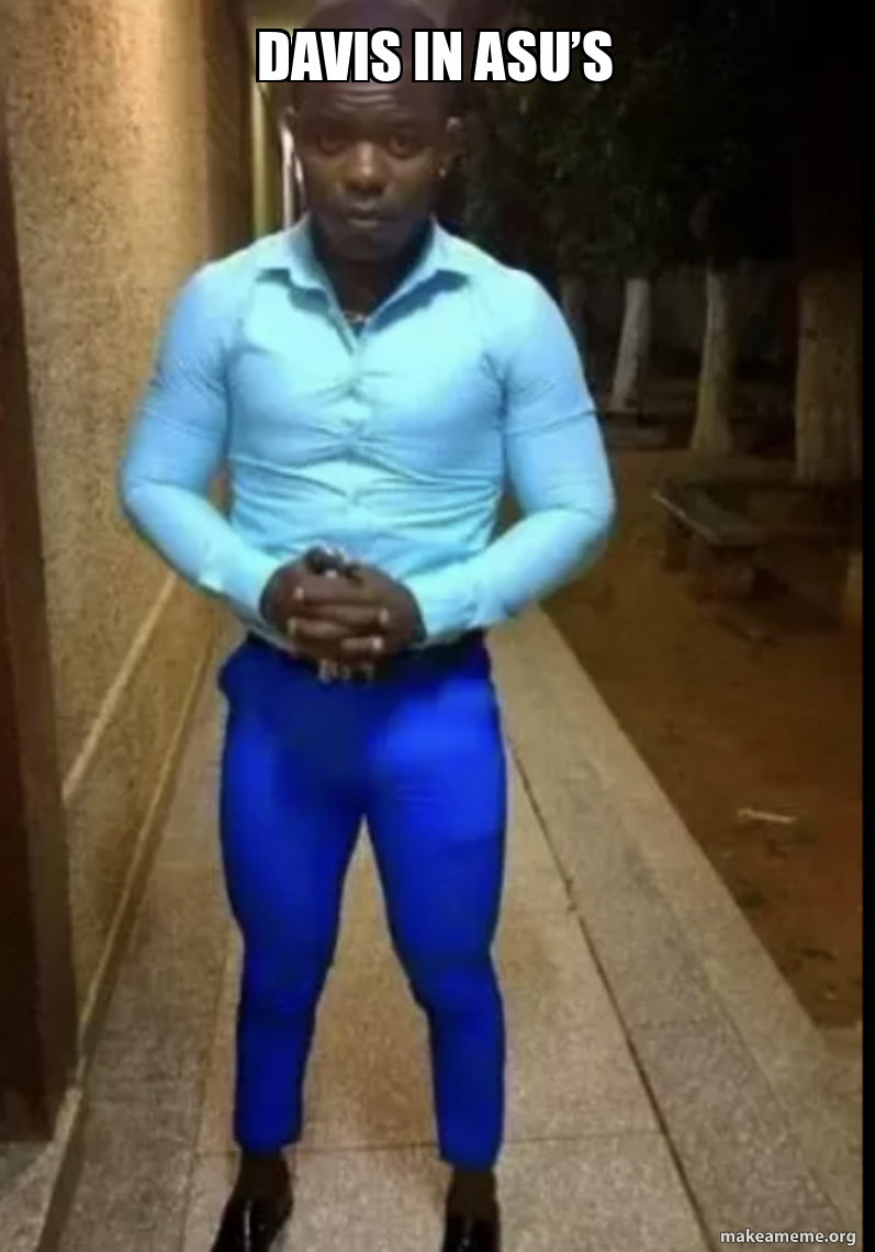 Davis in ASU’s Meme Generator
