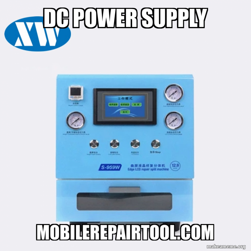 DC Power Supply mobilerepairtool.com Meme Generator