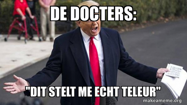 de docters: ''dit stelt me echt teleur'' - Trump - Impeachment Quid Pro ...