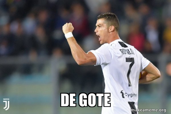 de gote - Cristiano Ronaldo Meme Generator