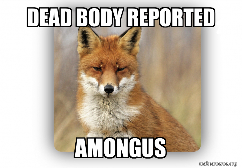 Dead body reported Amongus Meme Generator