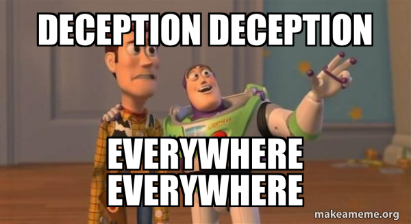 Deception deception Everywhere everywhere - Buzz and Woody (Toy Story ...