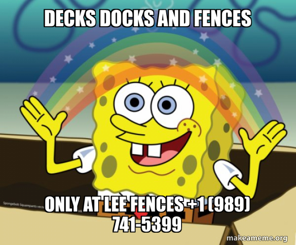 Decks Docks and fences Only at Lee Fences +1 (989) 741-5399 - Rainbow ...