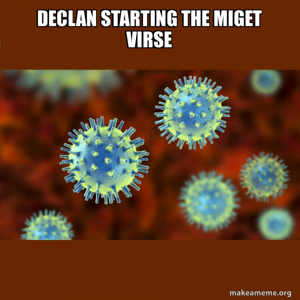 declan starting the miget virse - Coronavirus ( COVID-19 ) Meme Generator