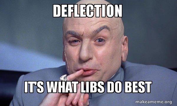 Deflection It's what libs do best - You Complete Me Meme Generator