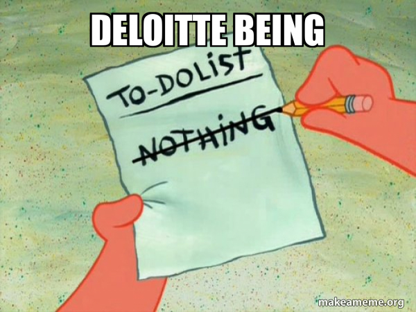 Deloitte being - TO-DO List Meme Generator
