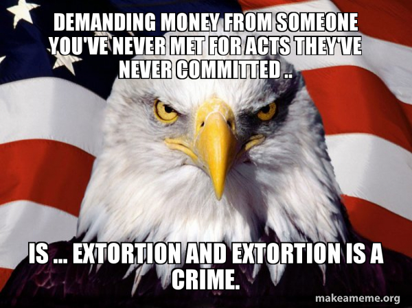 Extortion Memes When Western Union Says BTC In El Salvador Will Cost