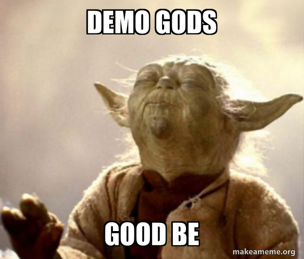 Demo Gods Good Be - Yoda Smell Meme Generator