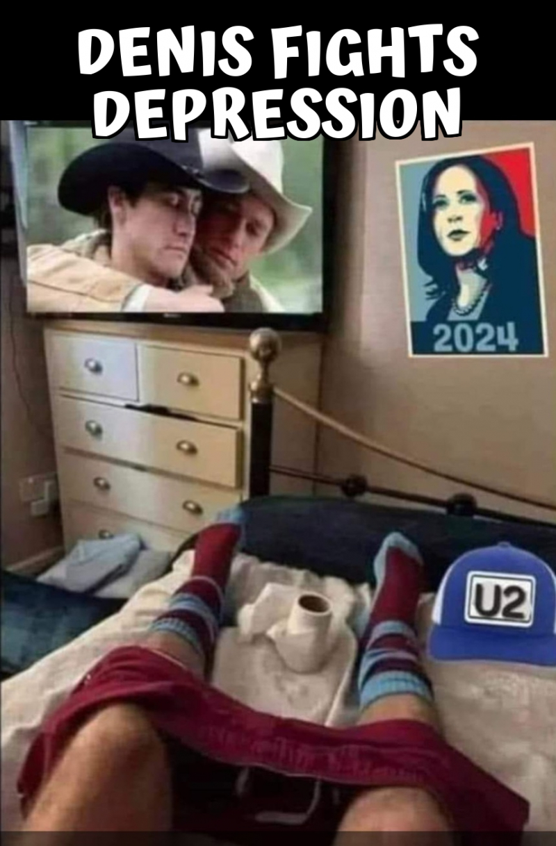 Denis fights depression Meme Generator