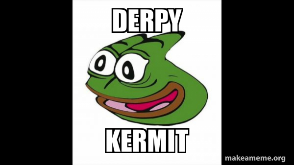 Derpy Kermit