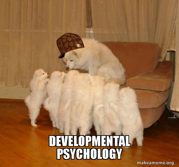 developmental psychology - Scumbag Storytelling Dog Meme Generator
