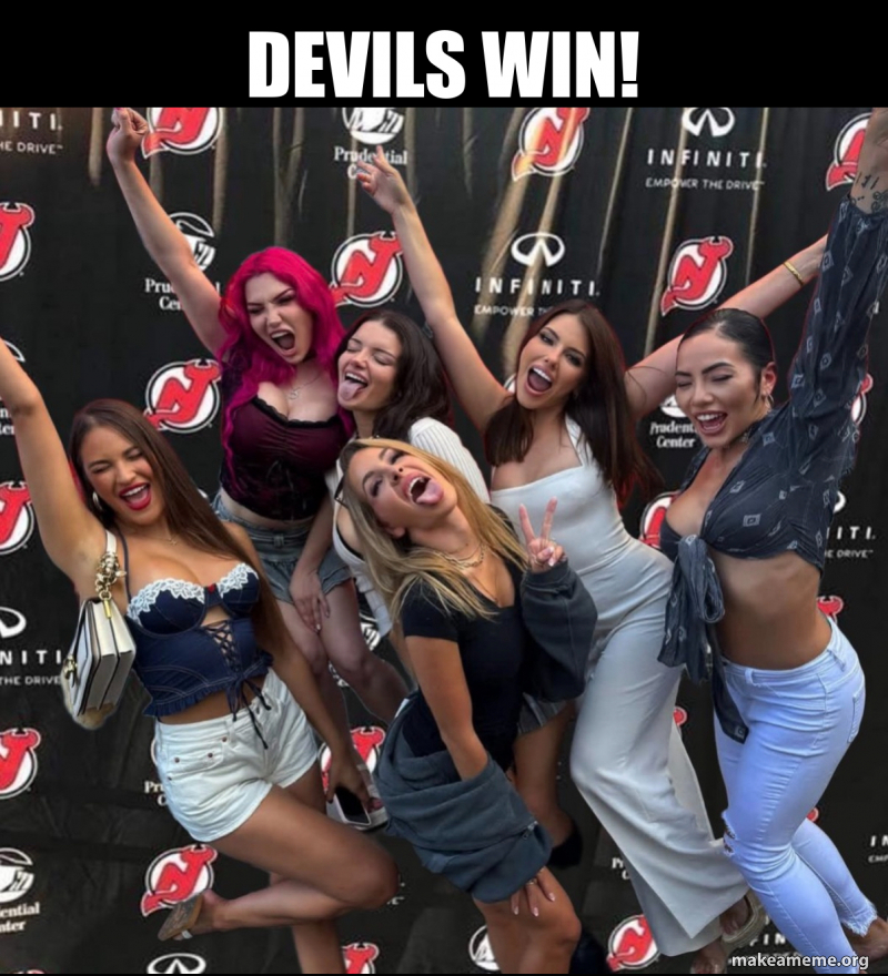 Devils win! Meme Generator