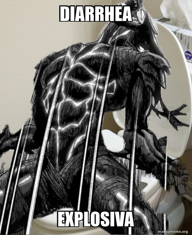 DIARRHEA EXPLOSIVA Meme Generator