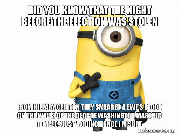 Did you know tHat the nIght before The ELECTION was stolen FRom hillary ...