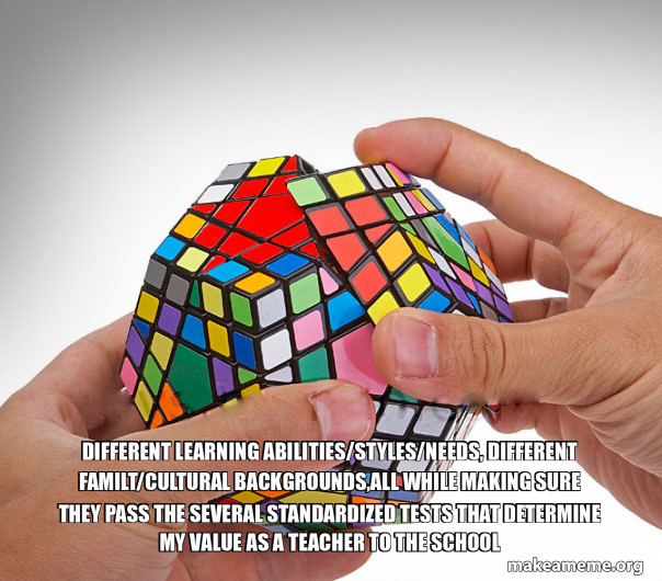 Different learning abilities/styles/needs, different familt/cultural ...
