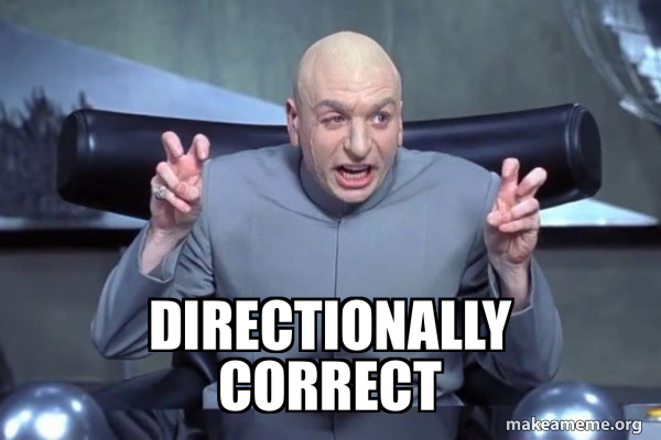 Directionally CorrecT - Dr Evil Austin Powers Meme Generator