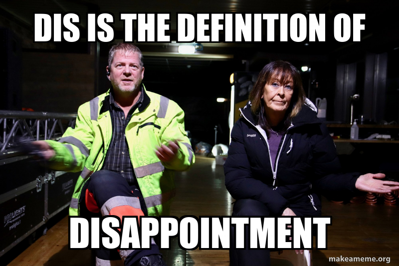 Dis is the definition of Disappointment Meme Generator