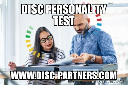 Disc personality test www.disc-partners.com Meme Generator