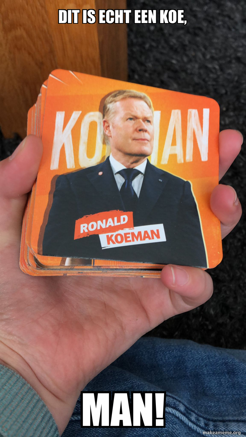 Dit is echt een koe, man! Meme Generator