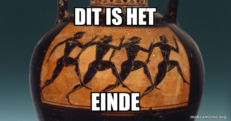 Dit is Het Einde Meme Generator