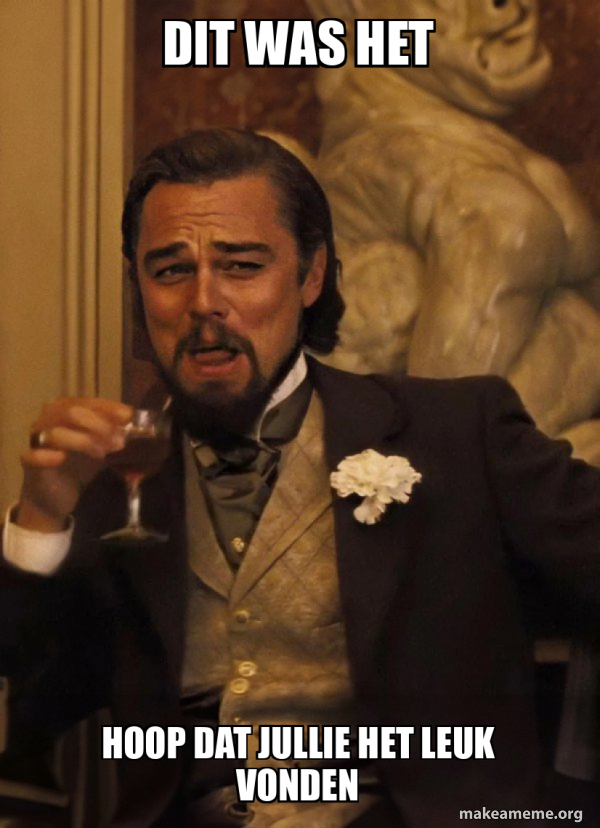 dit was het hoop dat jullie het leuk vonden - Leonardo DiCaprio ...