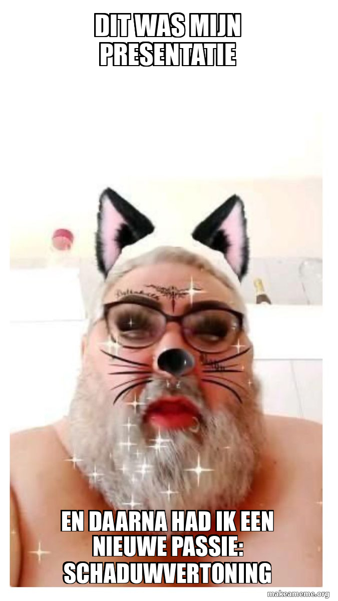Dit was mijn presentatie En daarna had ik een nieuwe passie ...