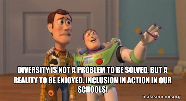 Diversity is not a problem to be solved, but a reality to be enjoyed ...