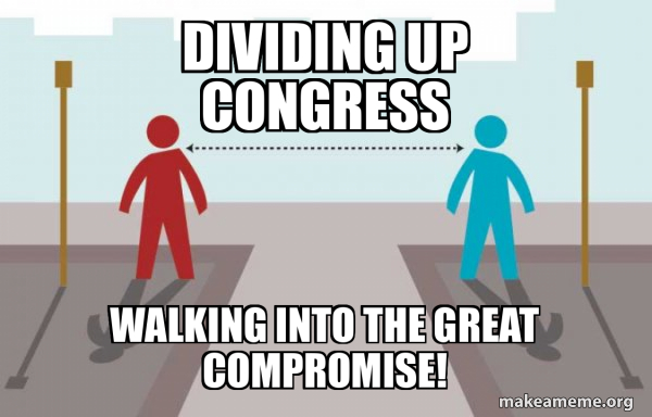 Dividing up congress Walking into the great compromise! - Coronavirus ...