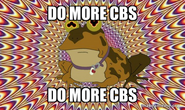 Do More CBS Do More CBS - Hypnotoad Meme Generator