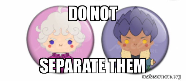 do not SEPARATE them Meme Generator