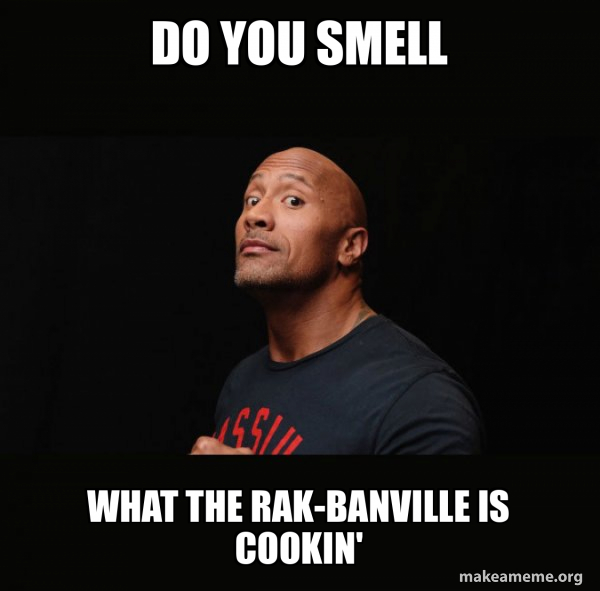DO YOU SMELL WHAT THE RAK-BANVILLE IS COOKIN' - Dwayne Johnson (The ...