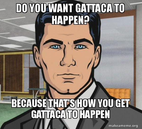 Gattaca Memes Barrett Goetz | Rewatched Gattaca (1997) On Blu Ray Last