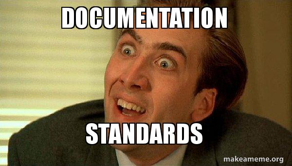 documentation standards - Sarcastic Nicholas Cage Meme Generator