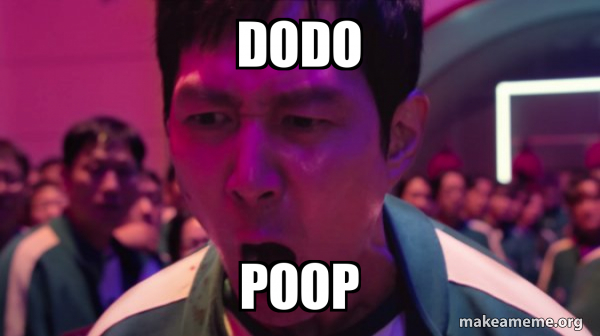 dodo poop - I've Played These Games Before Meme Generator