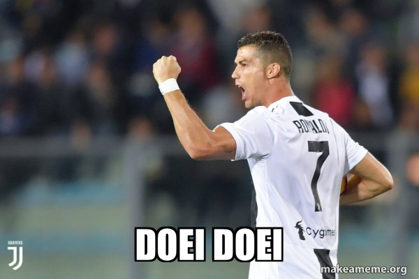 doei doei - Cristiano Ronaldo Meme Generator