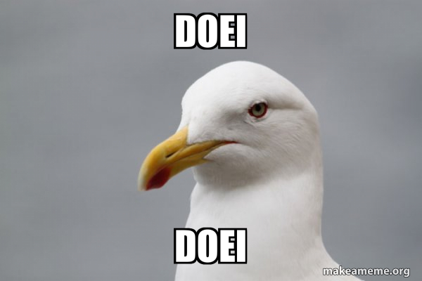 Doei Doei - Stuff That Didn't Happen Seagull Meme Generator