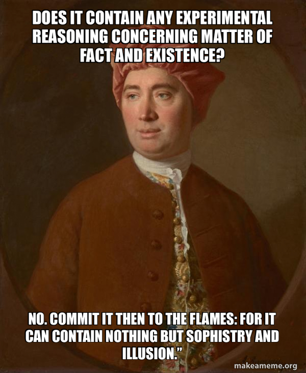 Does it contain any experimental reasoning concerning matter of fact ...