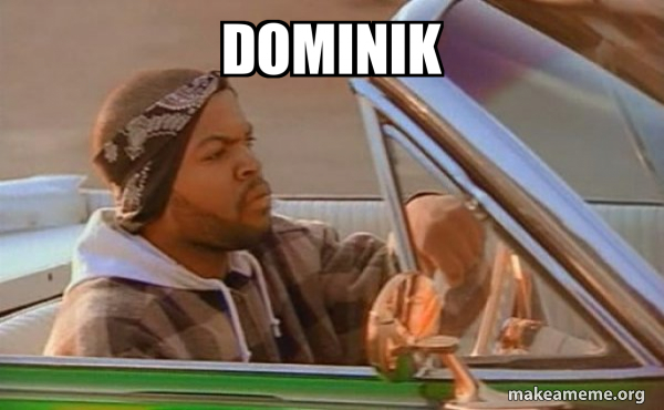 Dominik - Today was a good day Meme Generator