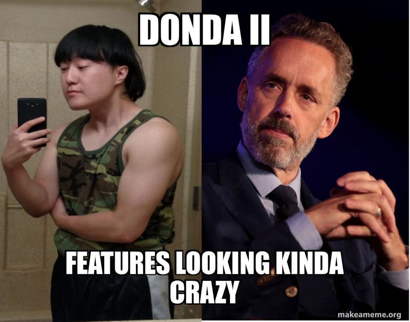 DONDA II FEATURES LOOKING KINDA CRAZY Meme Generator