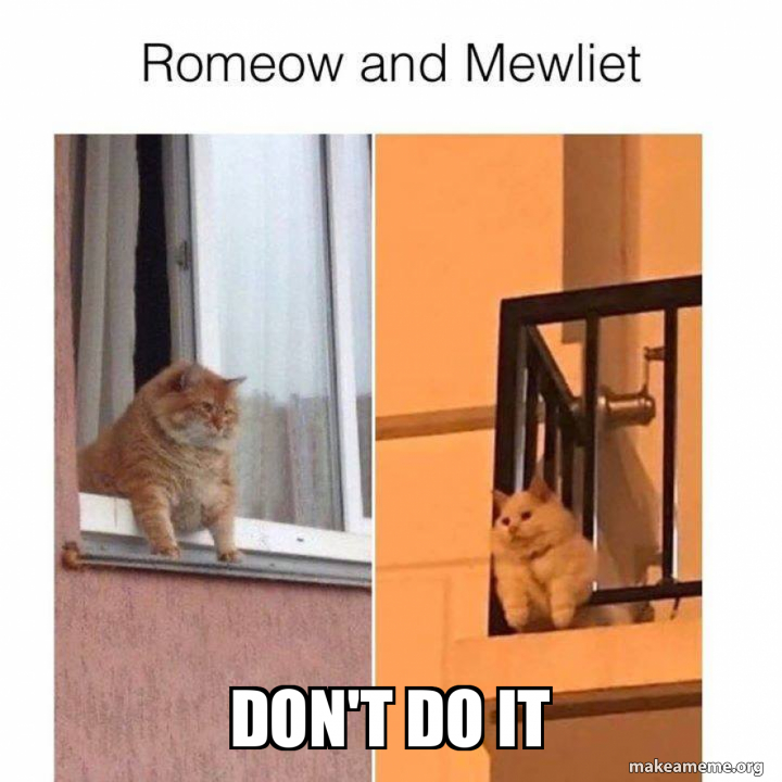 don't do it Meme Generator