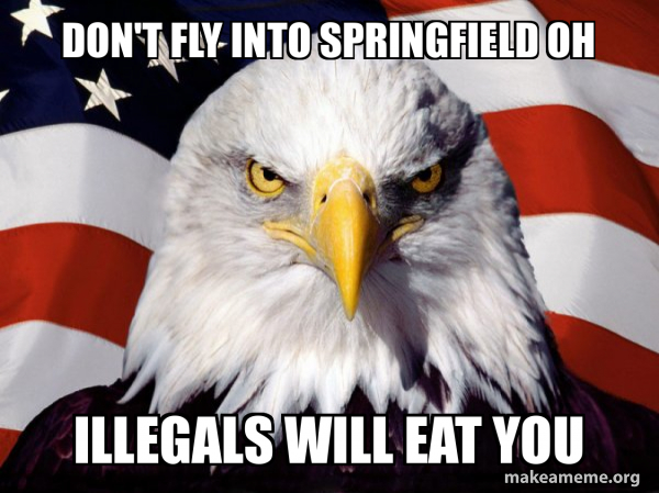 Don't fly into Springfield OH Illegals will eat you - American Pride ...