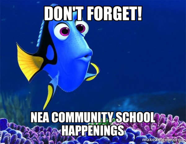 Don't Forget! NEA Community School Happenings - Dory from Nemo (5 ...