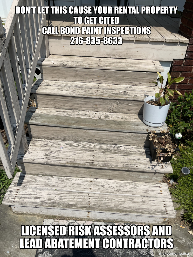 Don’t Let this cause your rental property to get cited call Bond Paint ...