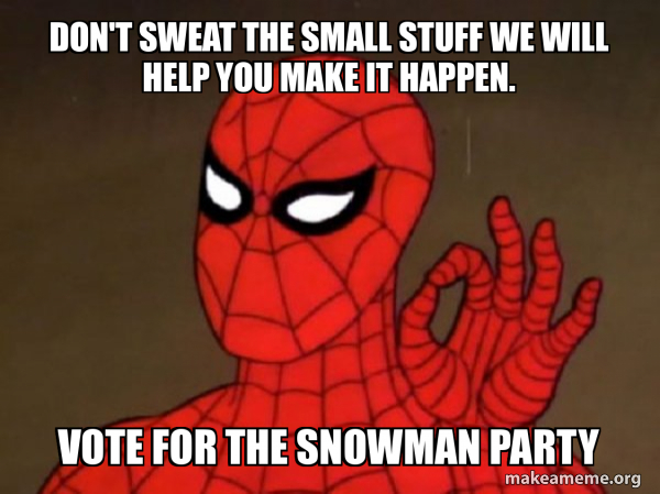 Don't sweat the small stuff we will help you make it happen. Vote for ...