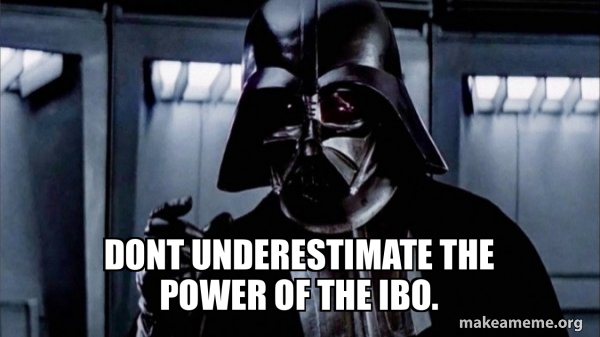 Dont uNDERESTIMATE THE POWER OF THE IBO. - Darth Vader - Choke Meme ...